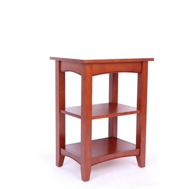 Shaker Cottage 2 Shelf End Table, Cherry - Walmart.com