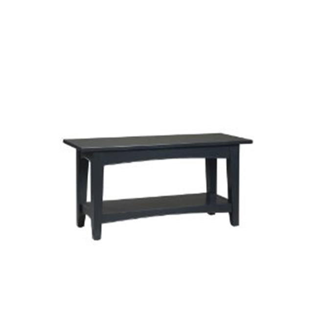 Shaker Cottage Bench - Black - Walmart.com