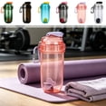 Shaker Cup 650ml With Scale And Mixing Ball,Handheld Drink Bottle ...