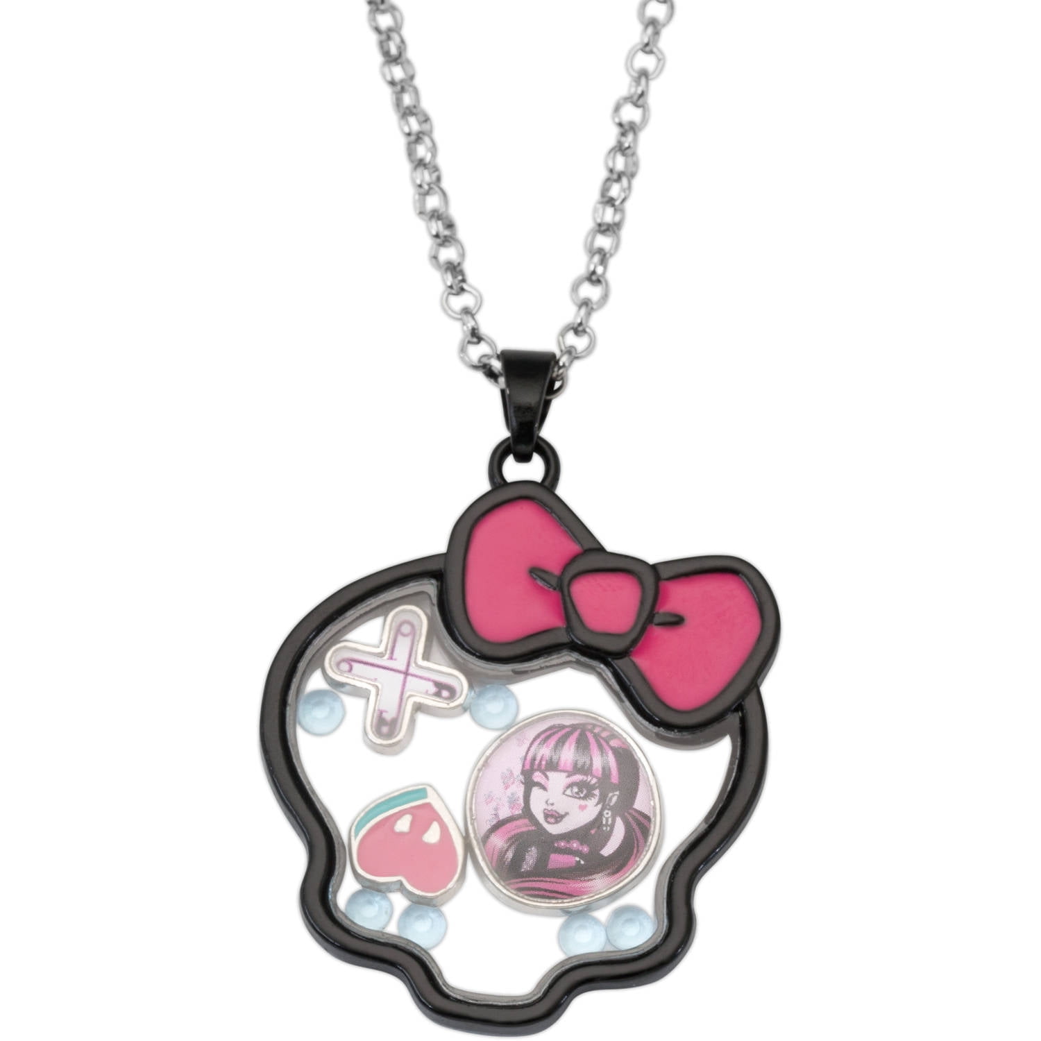 Monster High Girl's Shaker Pendant, 16 with 2 Extender Chain - Walmart.com