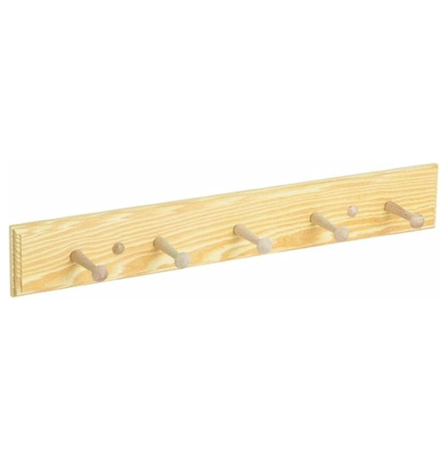 Shaker Rack Pegs - Unfinished Wood Rack System - SPR-24/HR240 ...