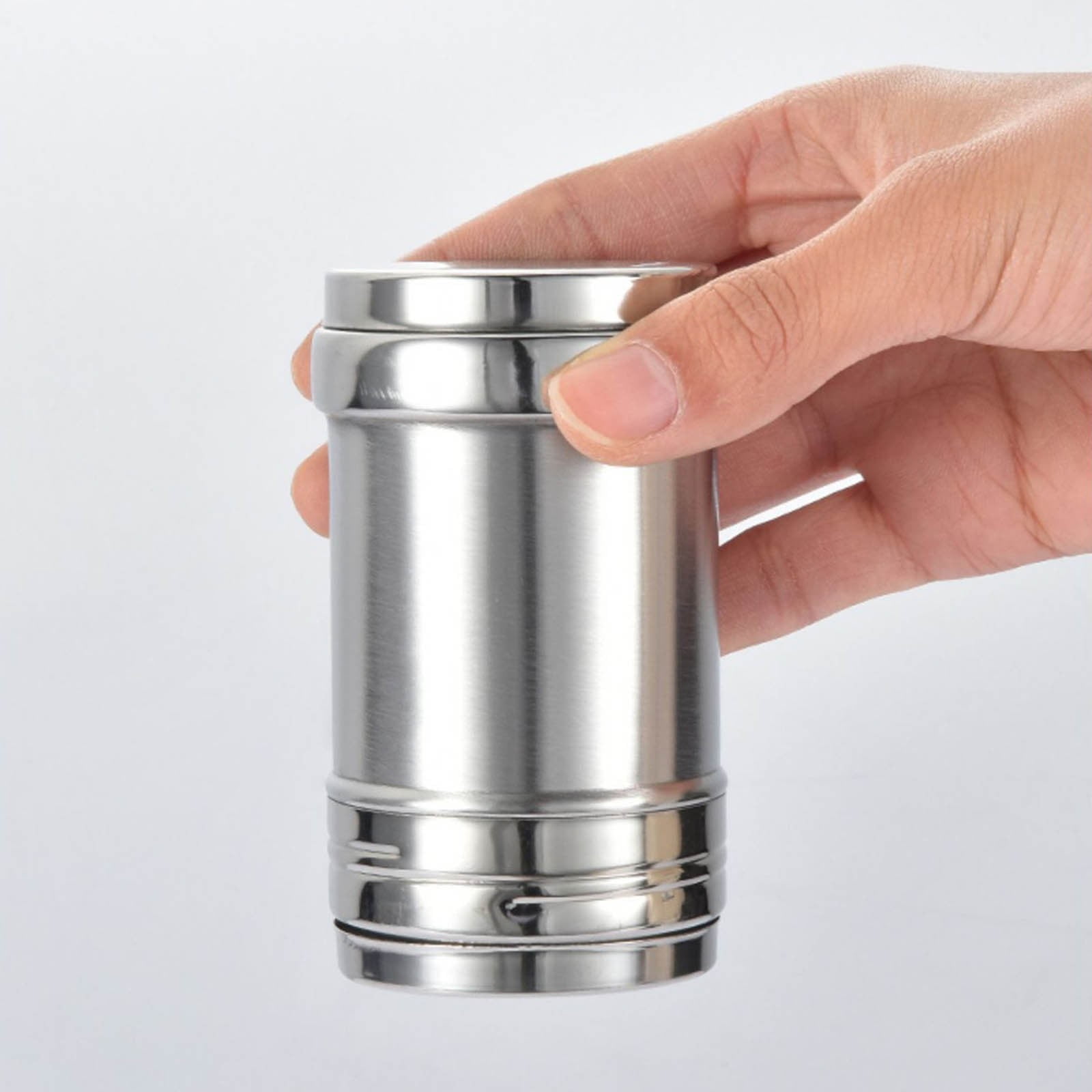 Shaker Seasoning Can,Stainless Steel Dredge Salt,Pepper Shakers with ...
