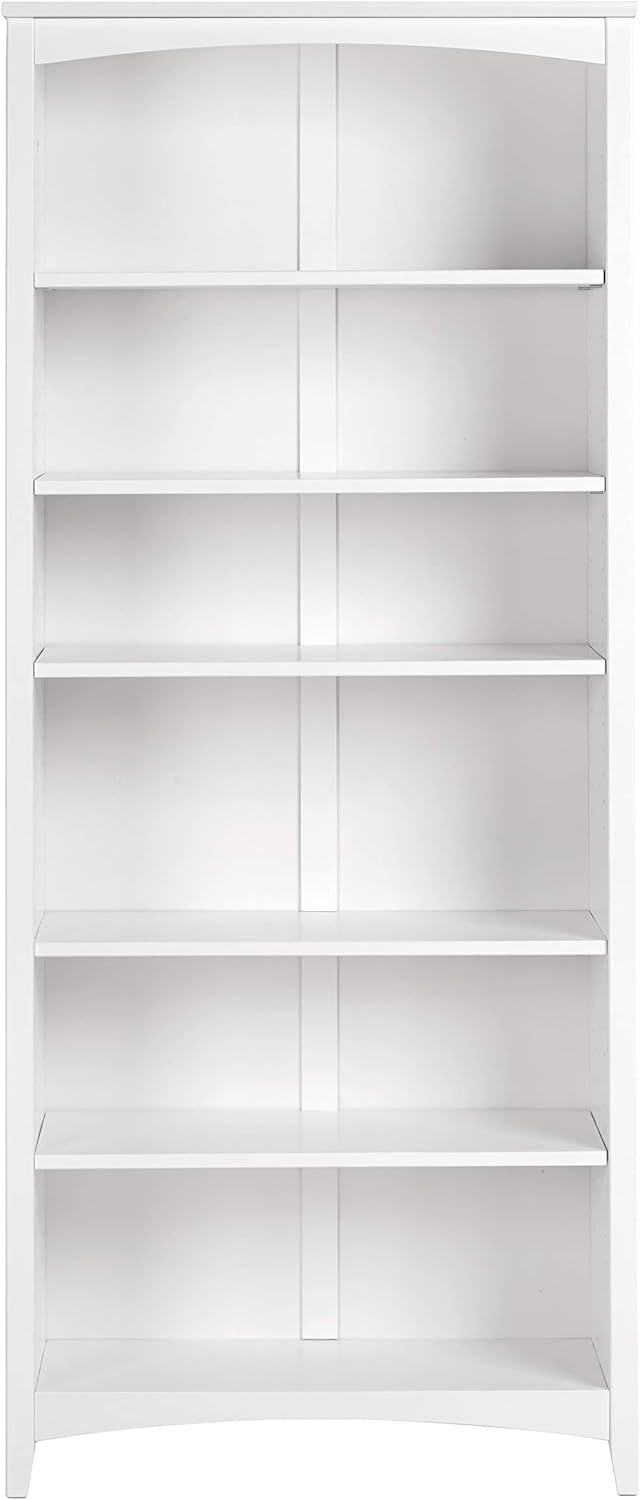 Shaker Style Shelf Bookcase / Solid Wood / Tall / Adjustable Shelving ...