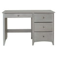 Shaker Style Writing Desk - 4 Drawers - Multiple Finishes - Walmart.com