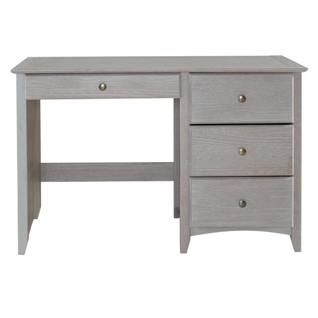 Shaker Style Writing Desk - 4 Drawers - Multiple Finishes - Walmart.com