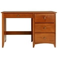 Shaker Style Writing Desk - 4 Drawers - Multiple Finishes - Walmart.com