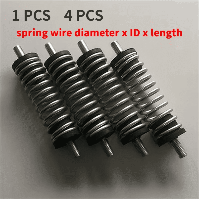 Shaker damper spring galvanise Heavy Duty Rubber Mount Damping ...