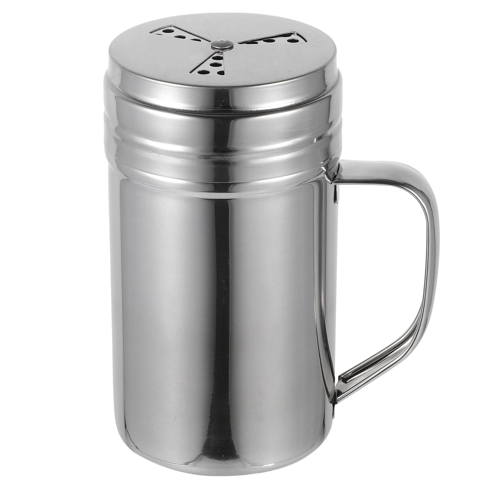 Shaker with Handle Salt Household Spice Bottles Stainless Steel ...