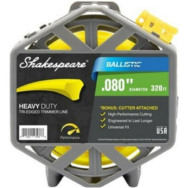 Shakespeare .080 in. x 320 ft. Ballistic Trimmer Line - Walmart.com