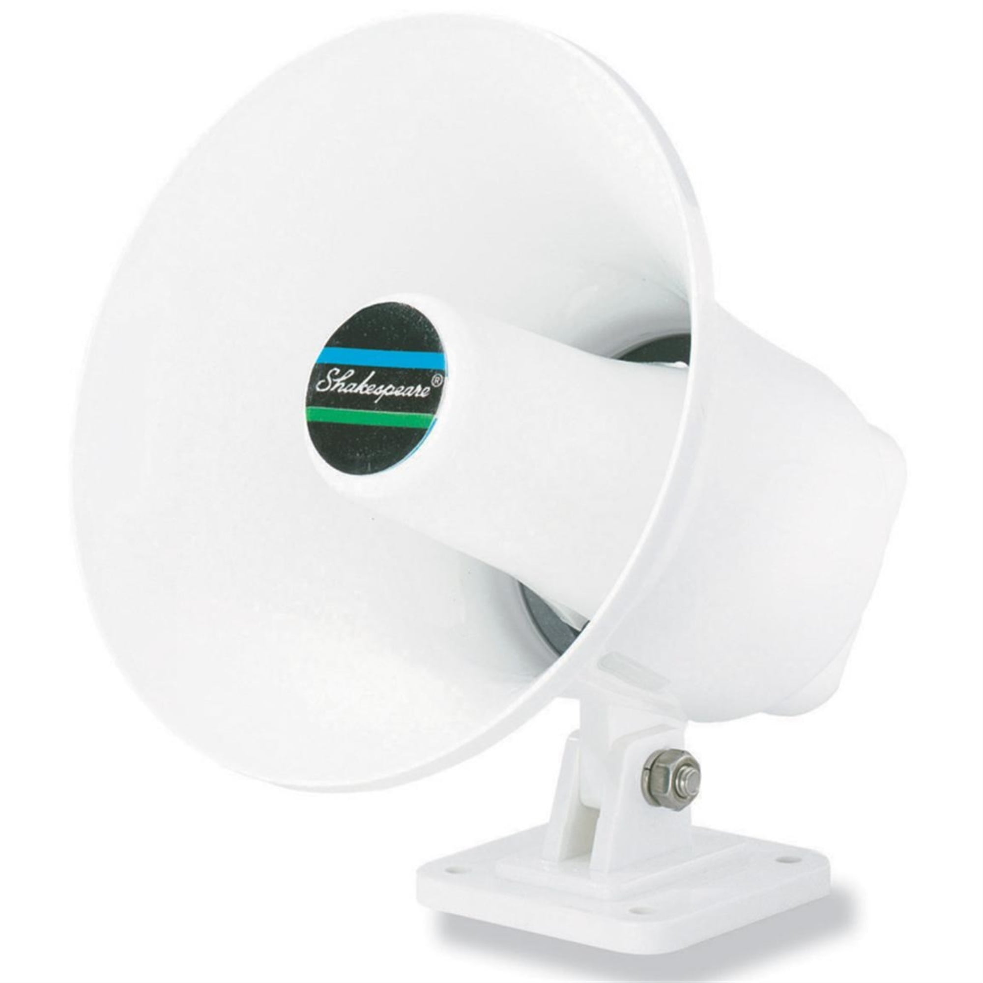 Shakespeare 15W 4-Ohm 5" Loud Hailer Speaker w/Bracket Talkback - White ...
