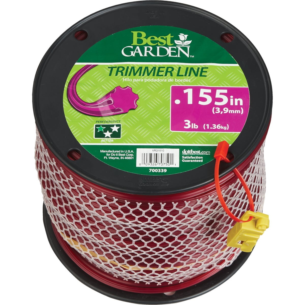 Shakespeare 17247 Ballistic Tri-Edged Trimmer Line, 0.155 in. x 336 ft ...