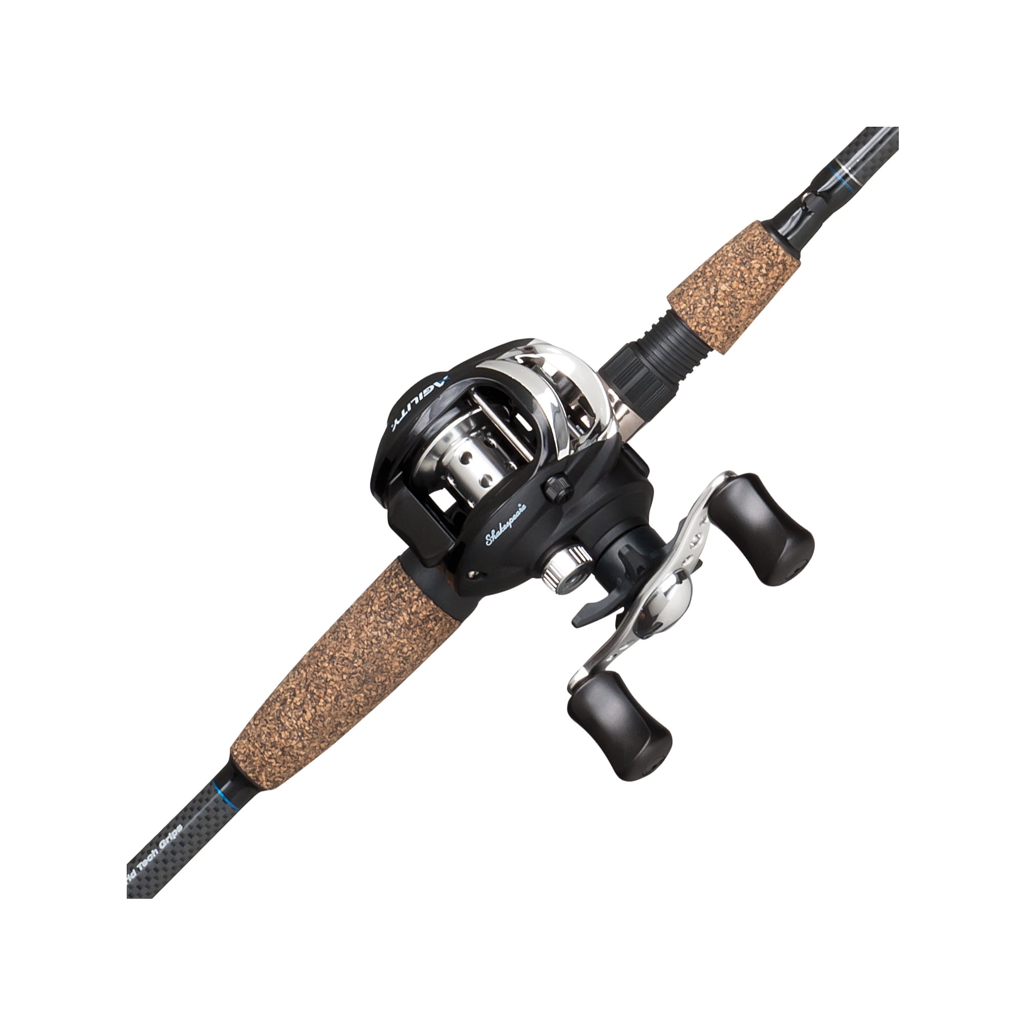 Shakespeare 6'6" Agility Spinning Fishing Rod and Reel Combo - Walmart.com