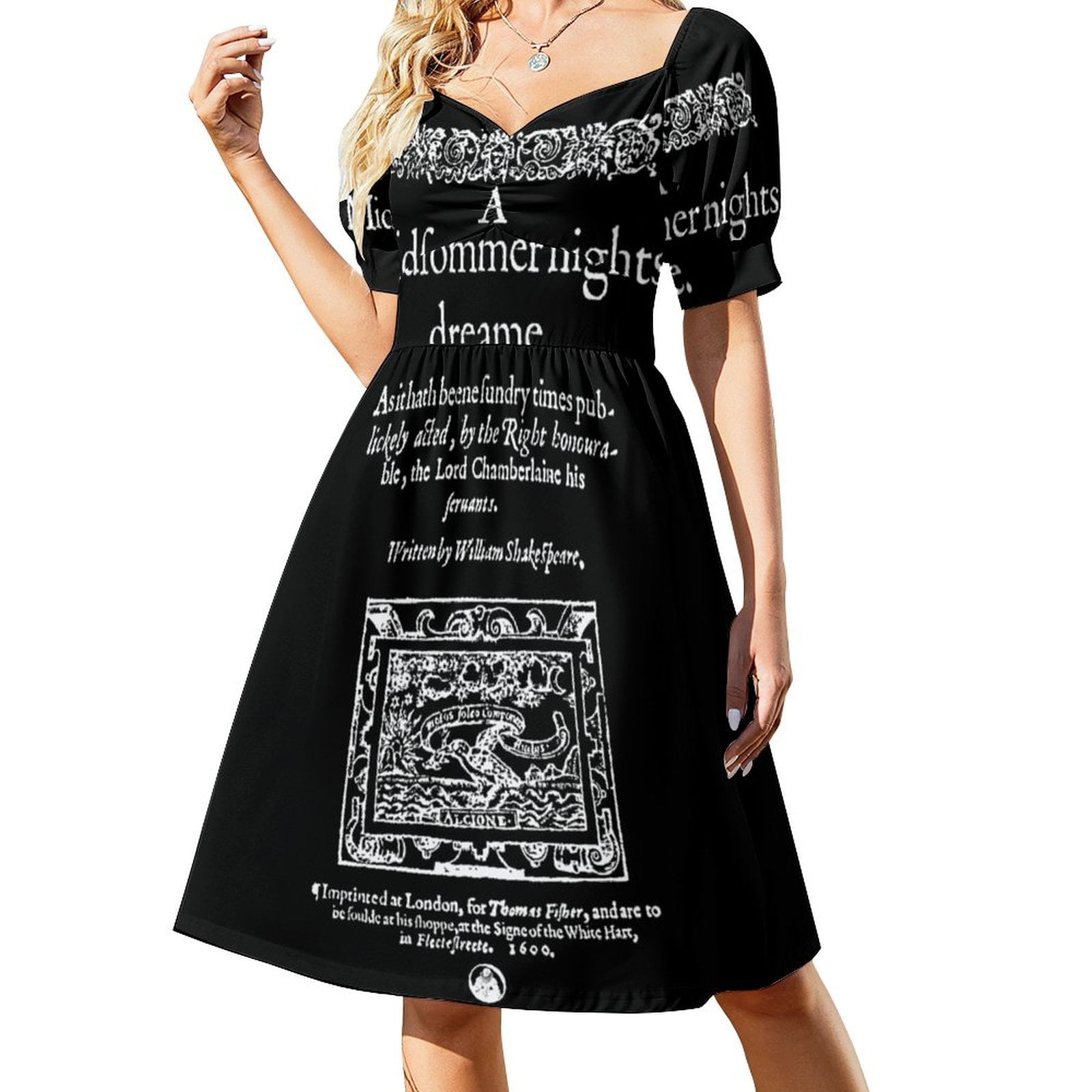 Shakespeare A Midsummer Night's Dream Frontpiece - Simple White Version ...