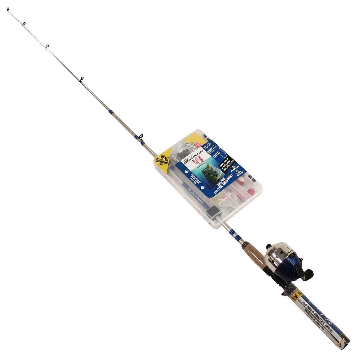 Shakespeare Catch More Fish Lake and Pond Spincast Fishing Combo ...