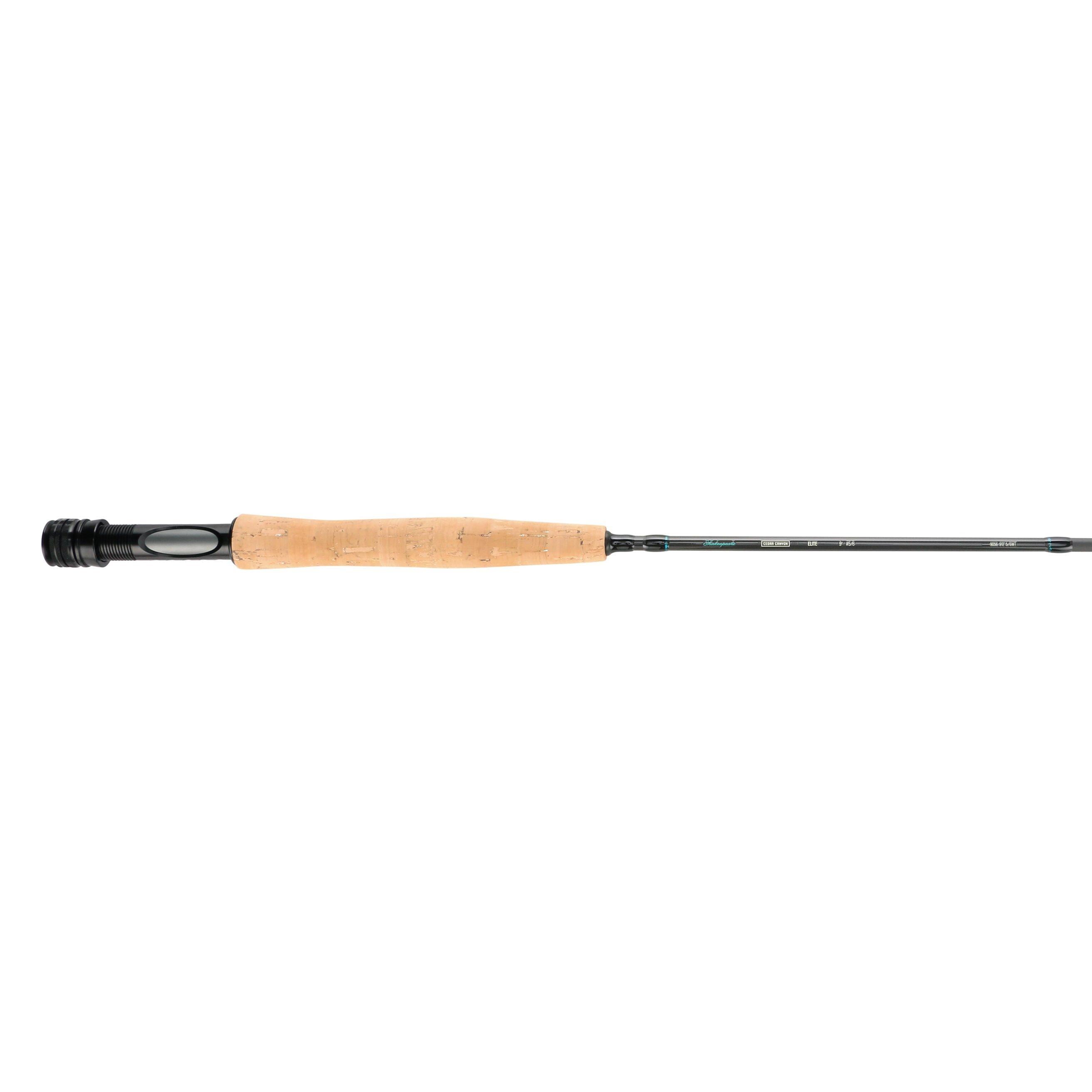 Shakespeare 9' Cedar Canyon Elite Fly Fishing Rod, 5 / 6 wt Line Rating ...