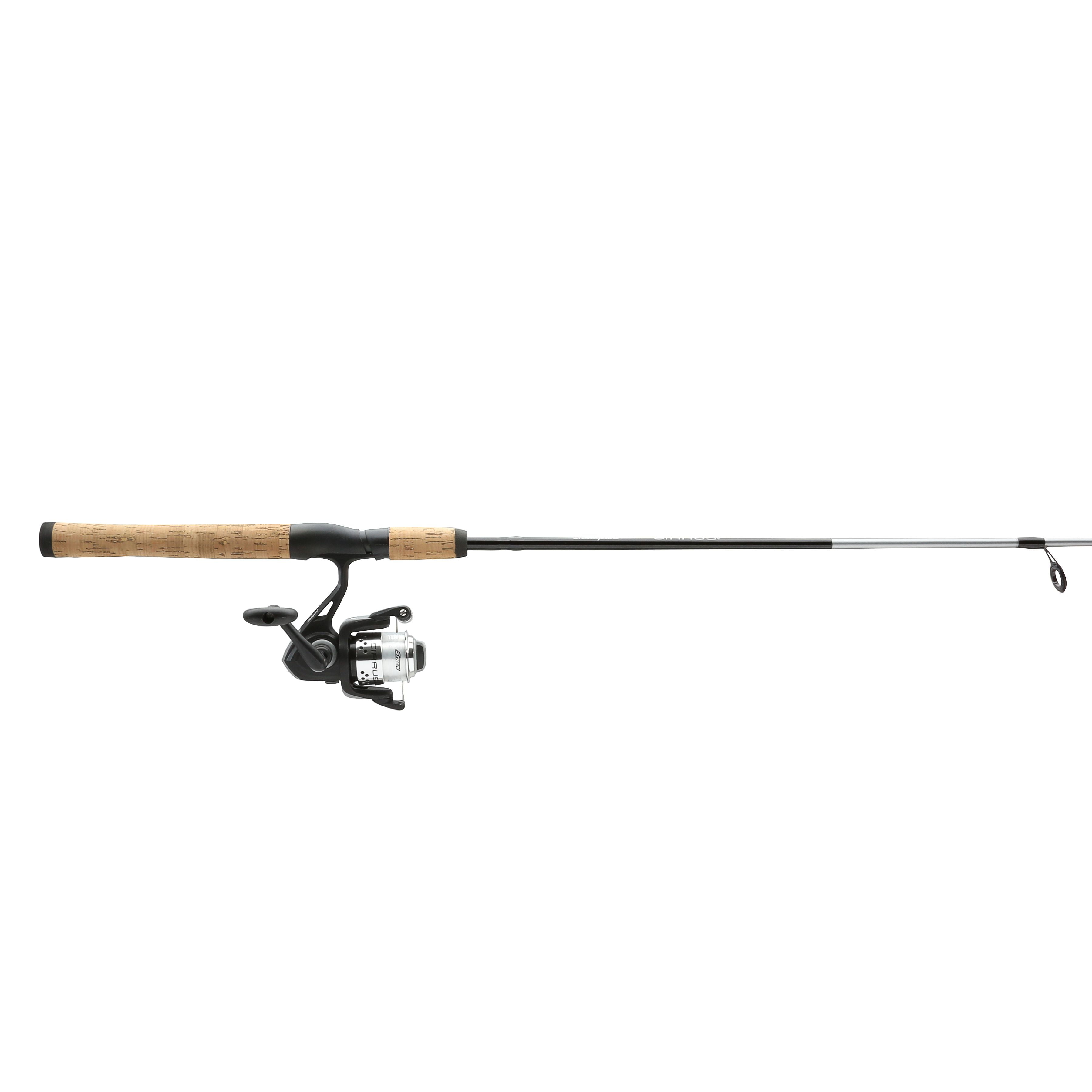 Shakespeare Cirrus Spinning Combo, 6'6" Medium Fishing Rod, 30 Size ...