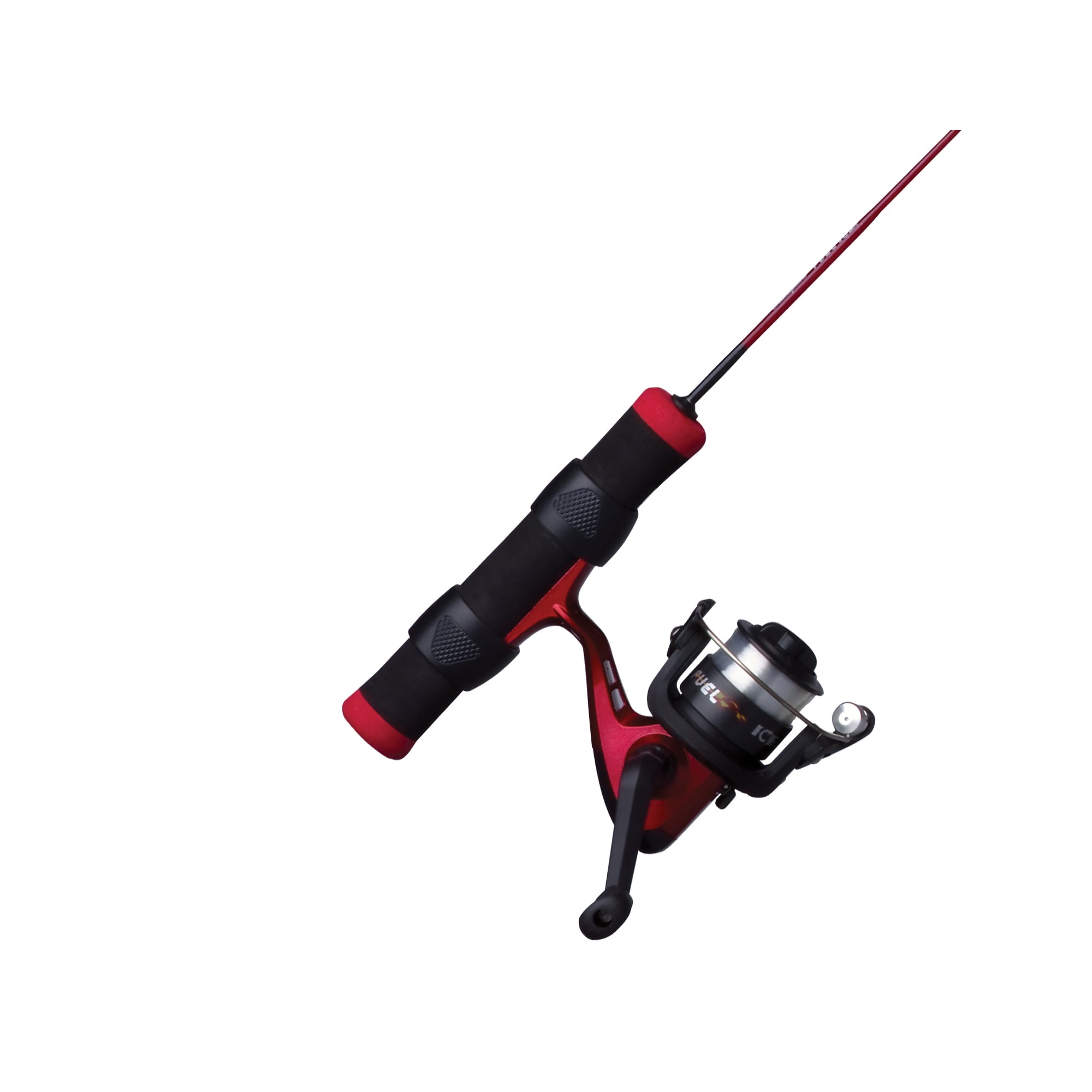 Shakespeare Fuel Ice Spinning Combo, 28" Medium Fishing Rod, 6 Size ...