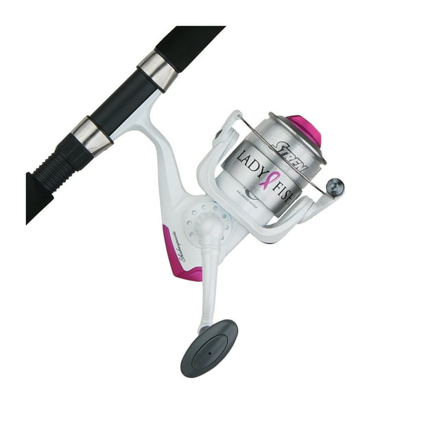 Shakespeare Lady Fish Spinning Combo - Fiberglass Rod & Reel - Walmart.com