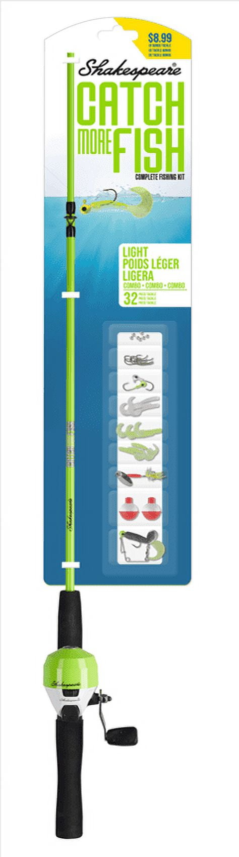 Shakespeare Light Panfish Spincast Fishing Combo - Walmart.com