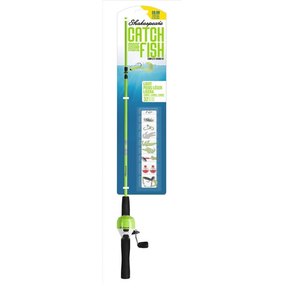 Shakespeare Light Panfish Spincast Fishing Combo - Walmart.com