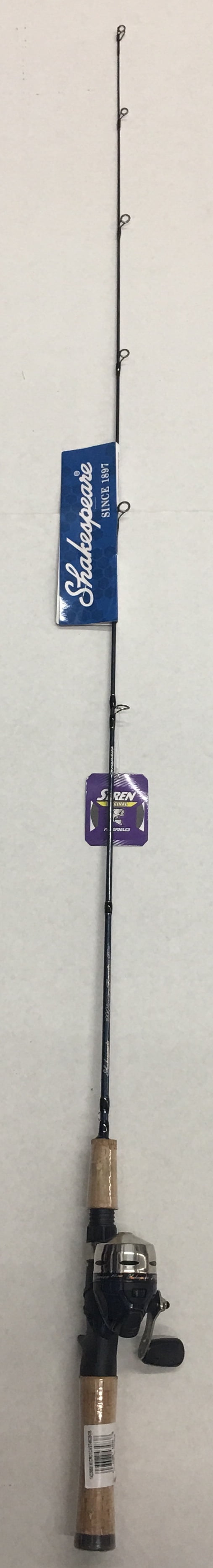 Shakespeare Series Spincast Combo - Lightweight Graphite Rod - Walmart.com