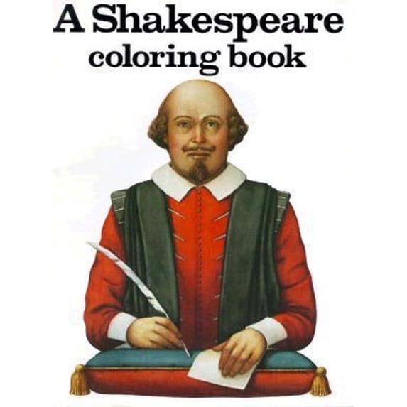Pre-Owned Shakespeare Coloring Book (Paperback) 0883880083 ...