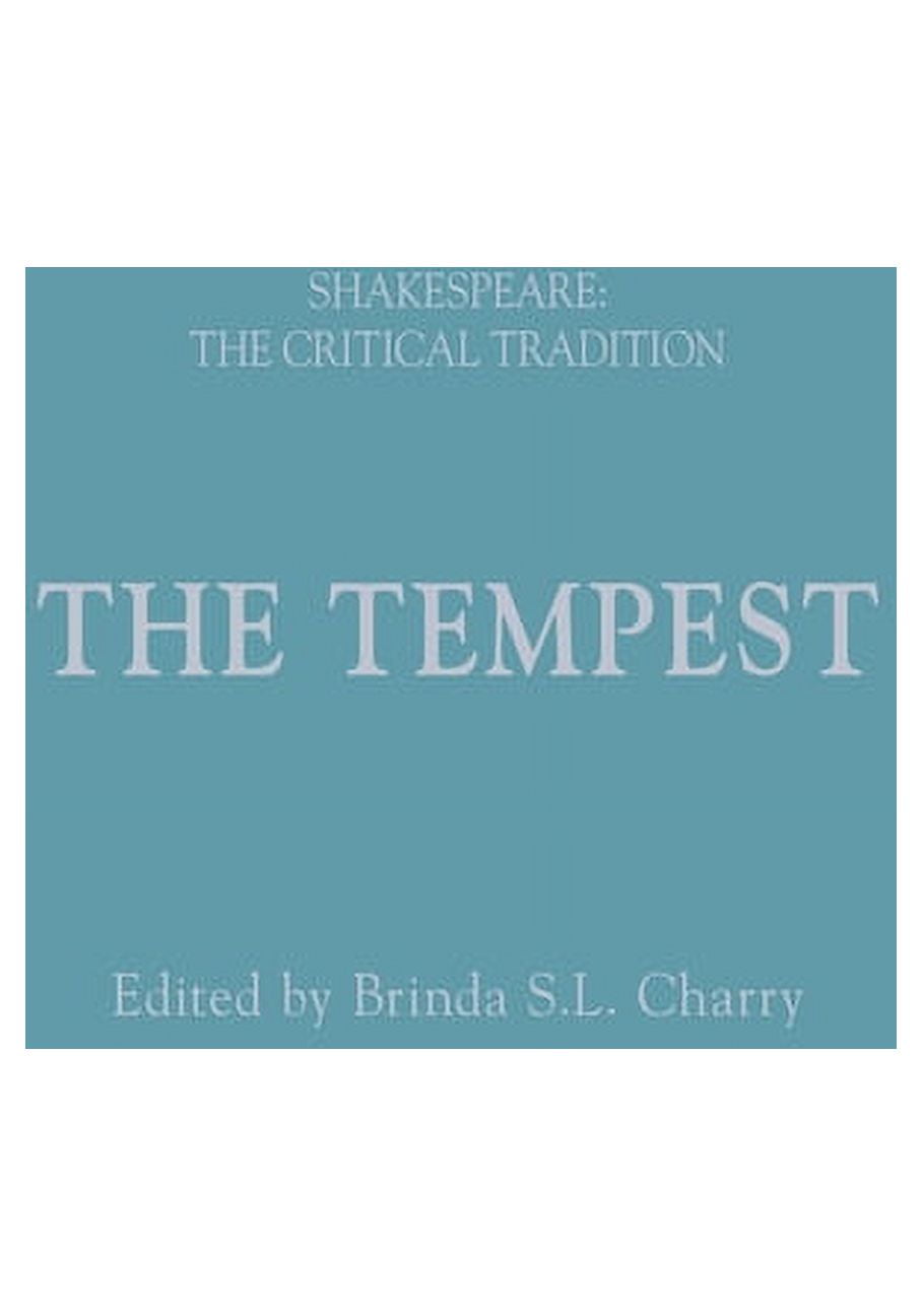 Shakespeare: The Critical Tradition: The Tempest (Hardcover) - Walmart.com