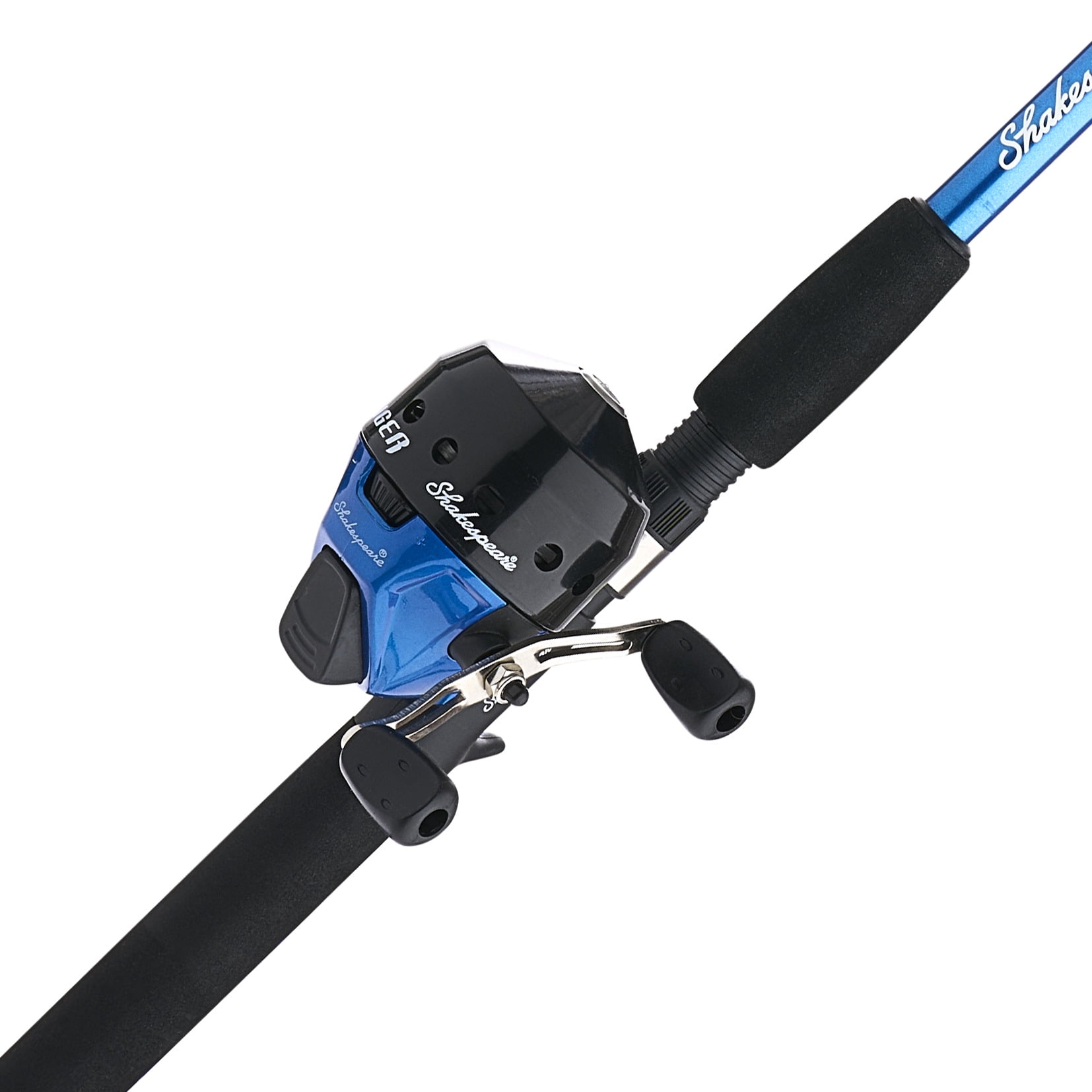 Shakespeare Tiger Spincast Combo, 6'6" Medium Heavy Fishing Rod, 15 ...
