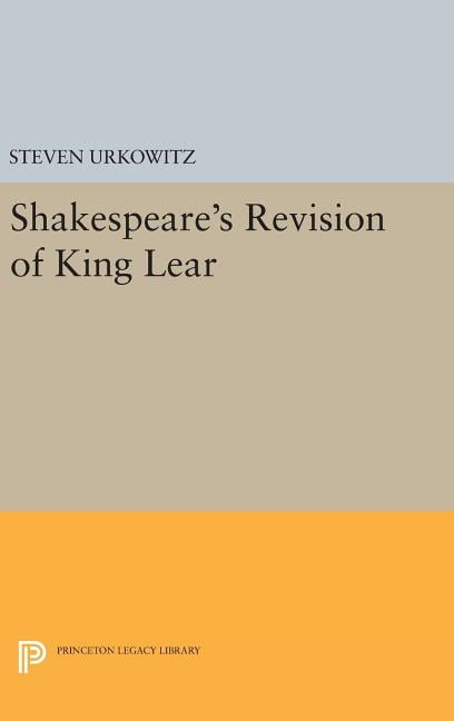 Shakespeare's Revision of King Lear, (Hardcover) - Walmart.com