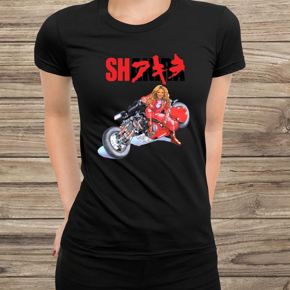 Shakira Akira Shotaro Kaneda Motorcycle T-shirt - Walmart.com