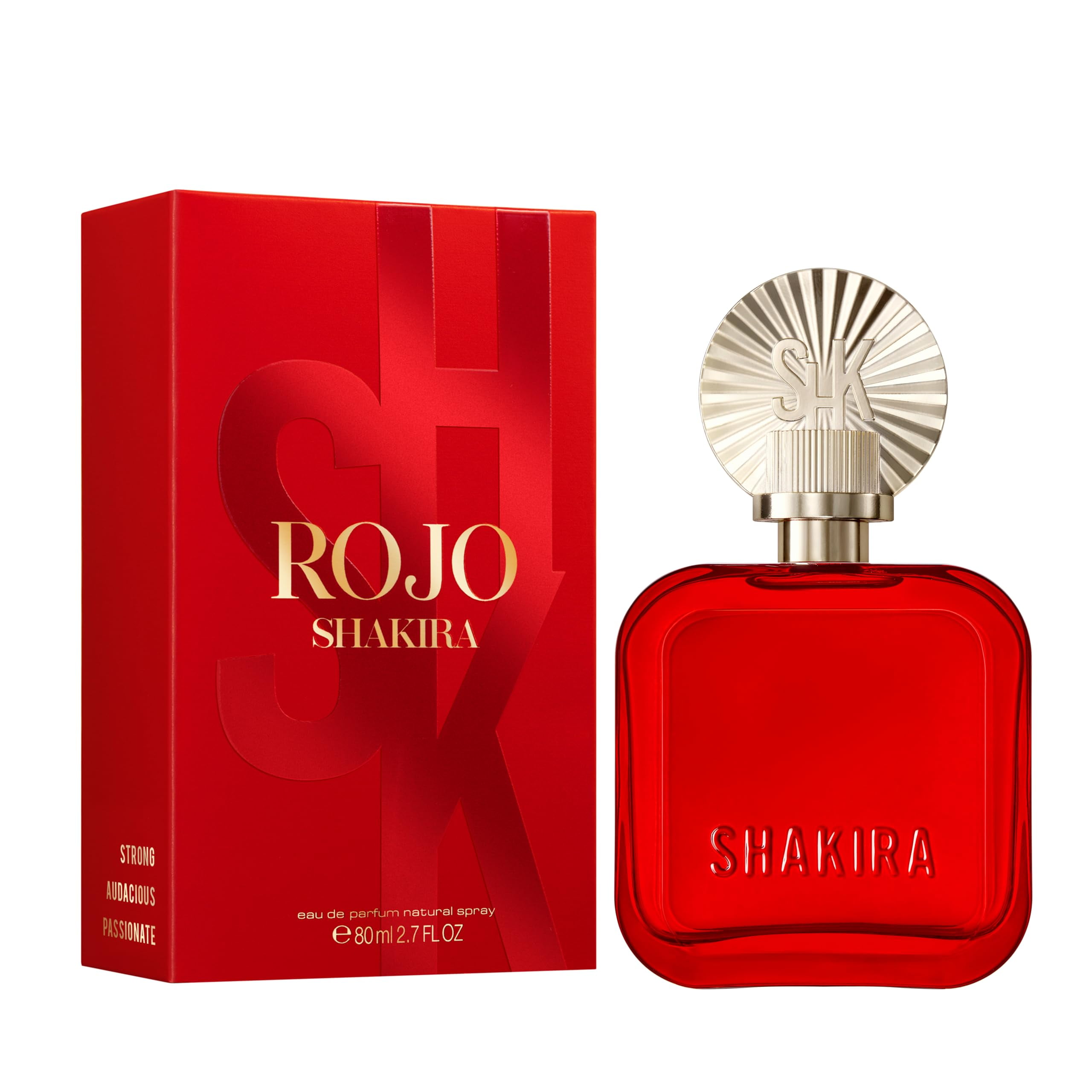 Shakira Perfumes - ROJO JKF25 Eau de Parfum For Women - Long Lasting ...