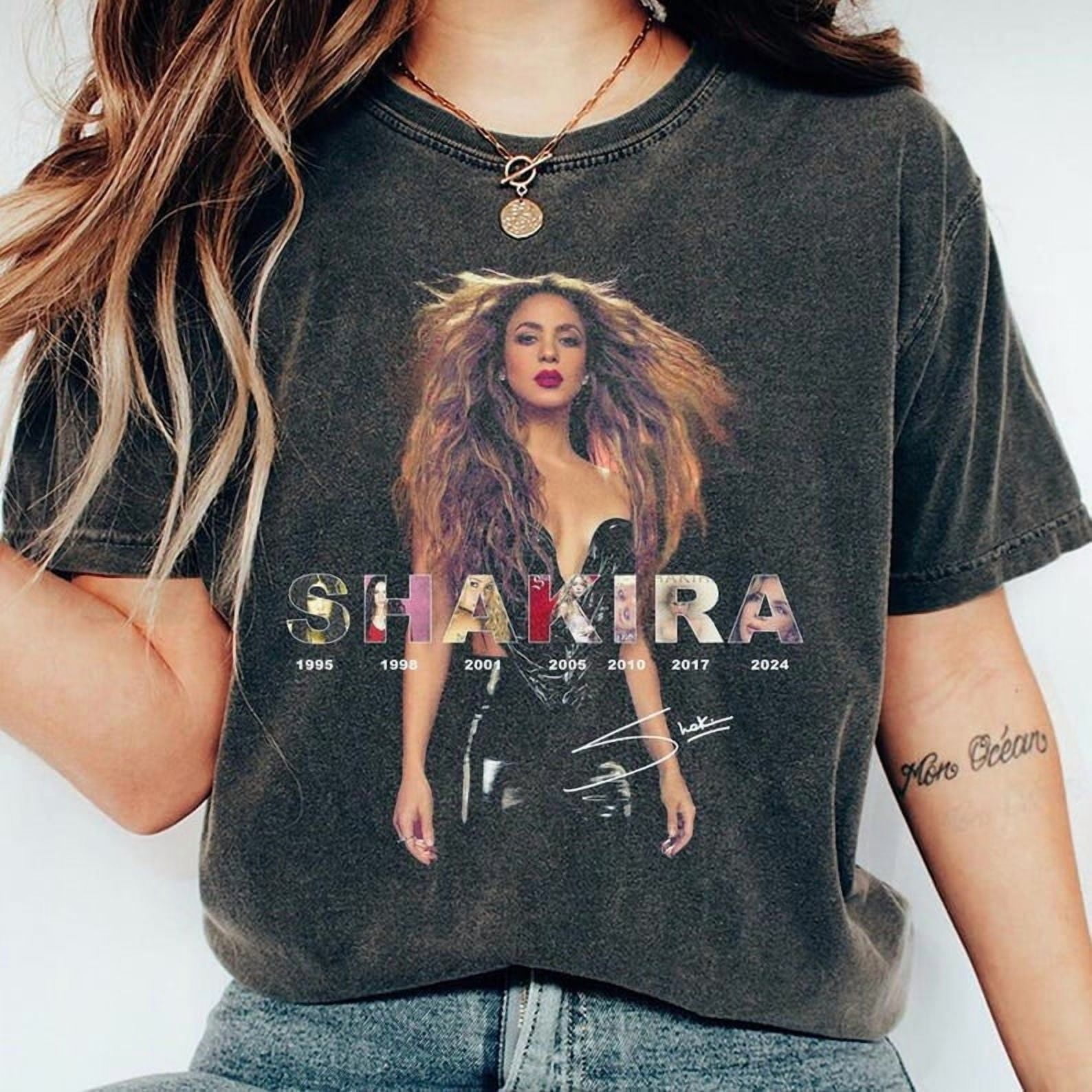 Shakira Shakira Shirt, Shakira 2025 Concert, Queen of Latin Music ...