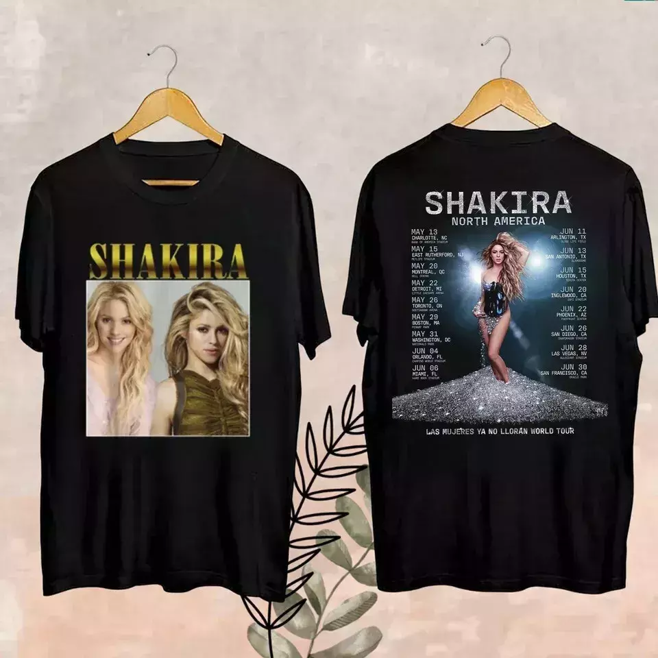 Shakira World Tour 2025 Merch, Shakira Shirt, Shakira Las Mujeres Ya No ...