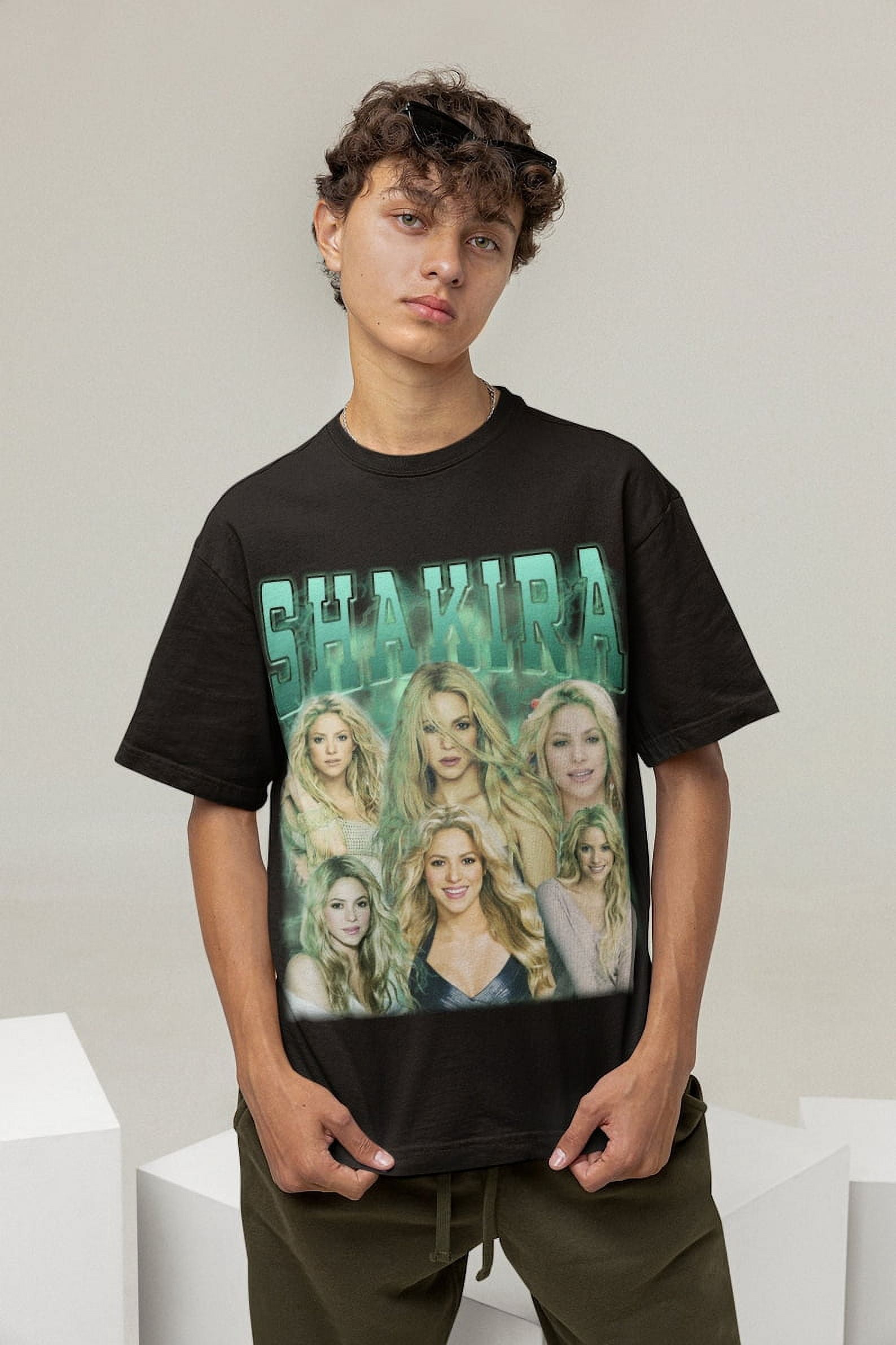 Shakira shirt, Shakira Retro Vintage print T-Shirt, Shakira Unisex ...