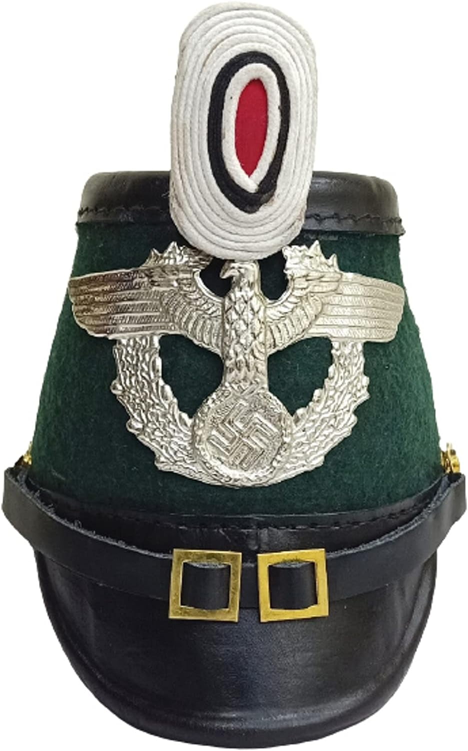 Shako Leather Prussian Helmet for Officer Ranks of The Jager Batallion ...