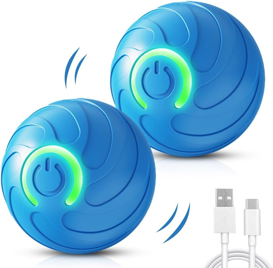 Shaky Ball for Dogs, 2025 Upgrade Automatic Moving Balls Vibrating ...
