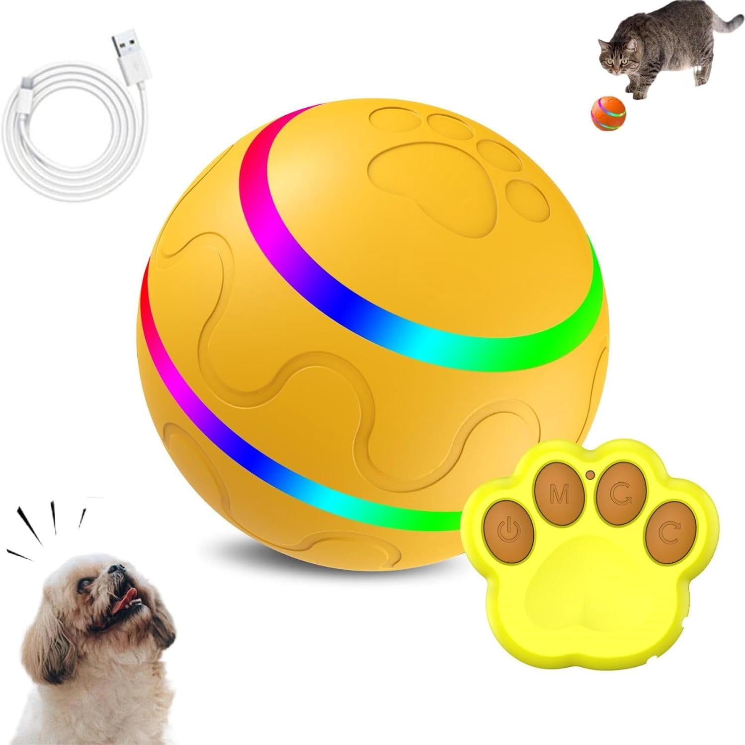 Shaky Ball Toy for Dogs, Shaky Dog Ball, Shaky Ball for Dogs, Dog Shaky ...