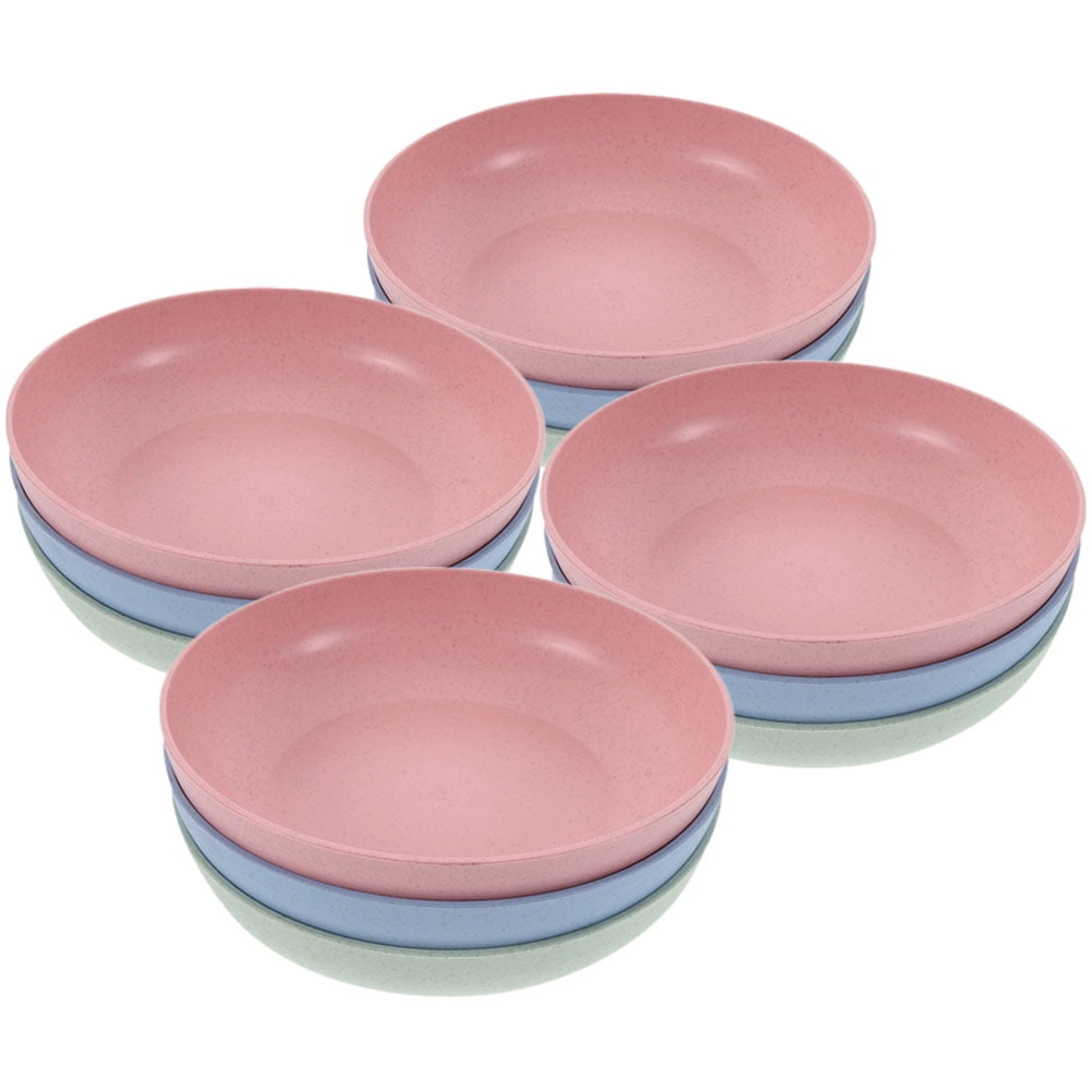Shallow Cat Food Tray 12 Pcs Dish Pet Round Kitten Bowls Feeding ...