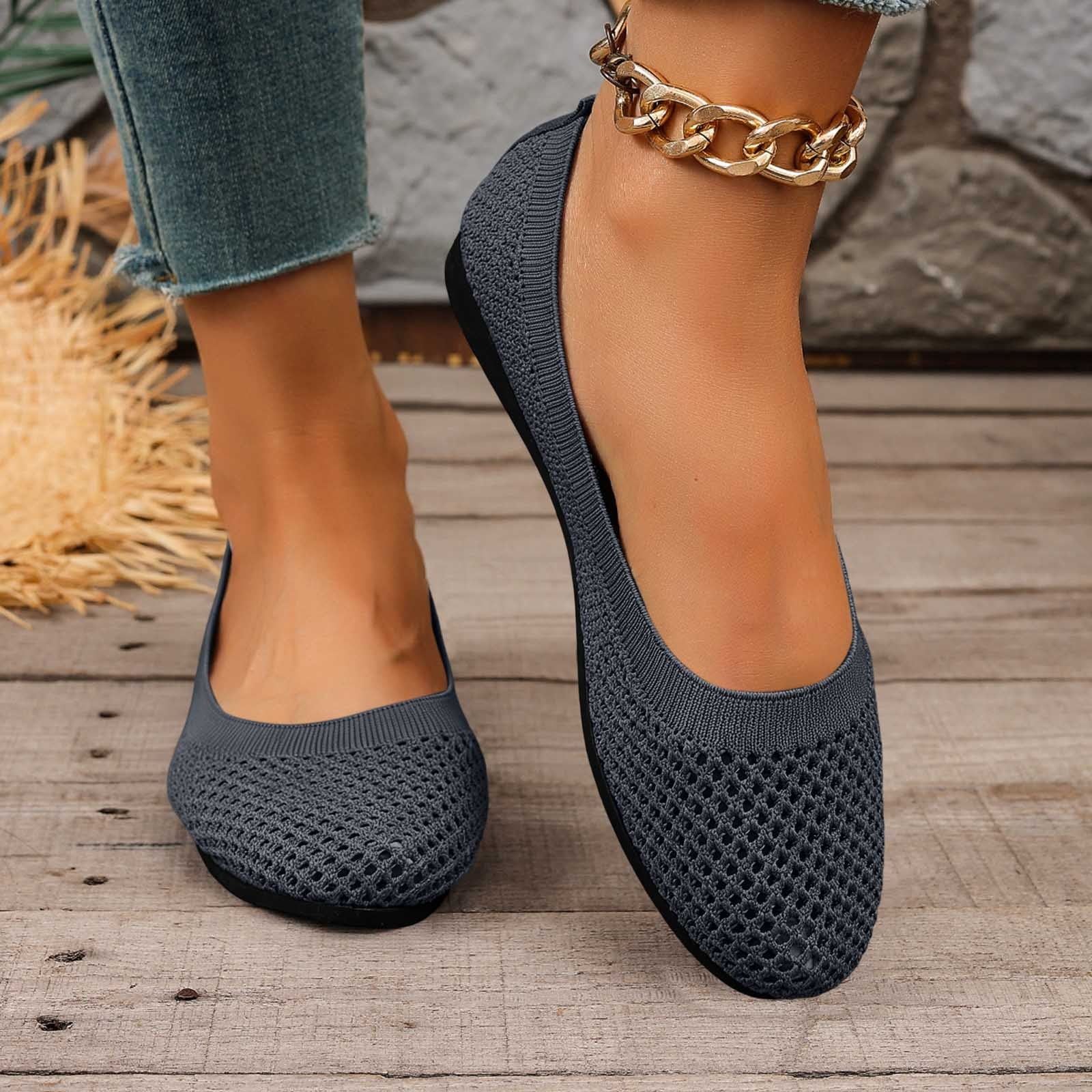 Shallow Cut Women's 8 Hour Wear Office Dress Shoes Comfortable Plus ...