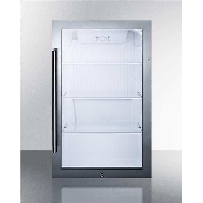 Shallow Depth Indoor & Outdoor Beverage Cooler, ADA Compliant - Walmart.com