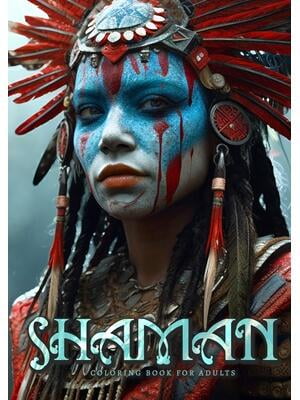 Shaman Coloring Book for Adults 1 : Female Shaman Coloring Book ...