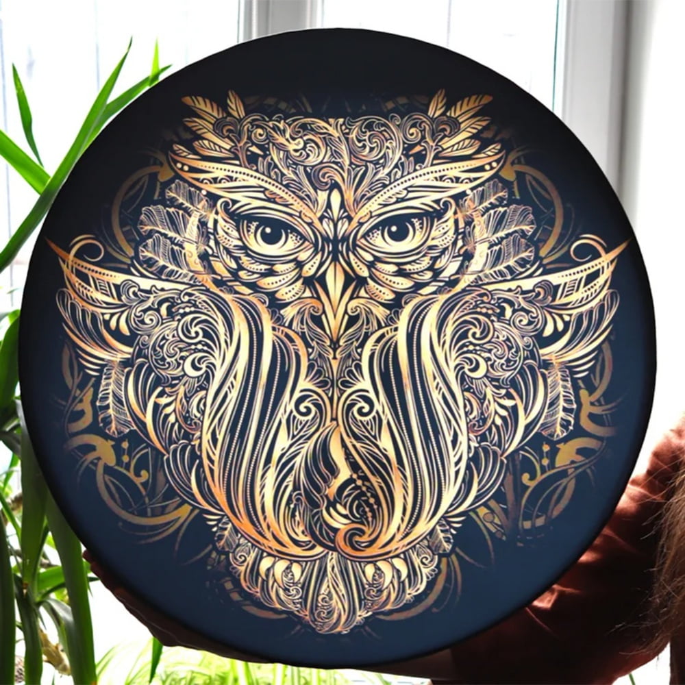 Shaman Drum, Handmade Shamanic Drum, Symbol of the Siberian Drum Spirit ...