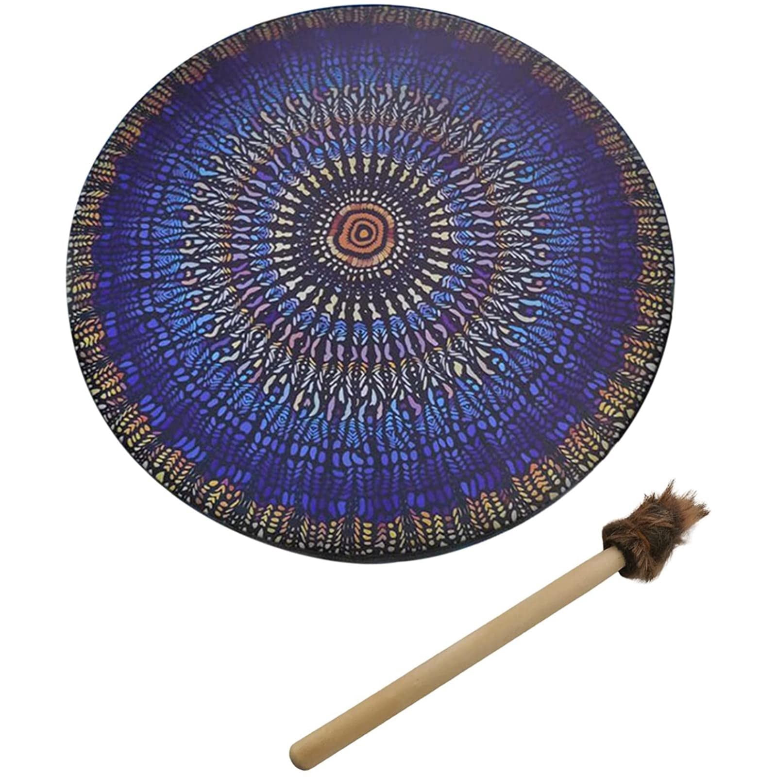 Shaman Drum Tree of Life Siberian Vegetarian Shaman Drum Sound Healing ...