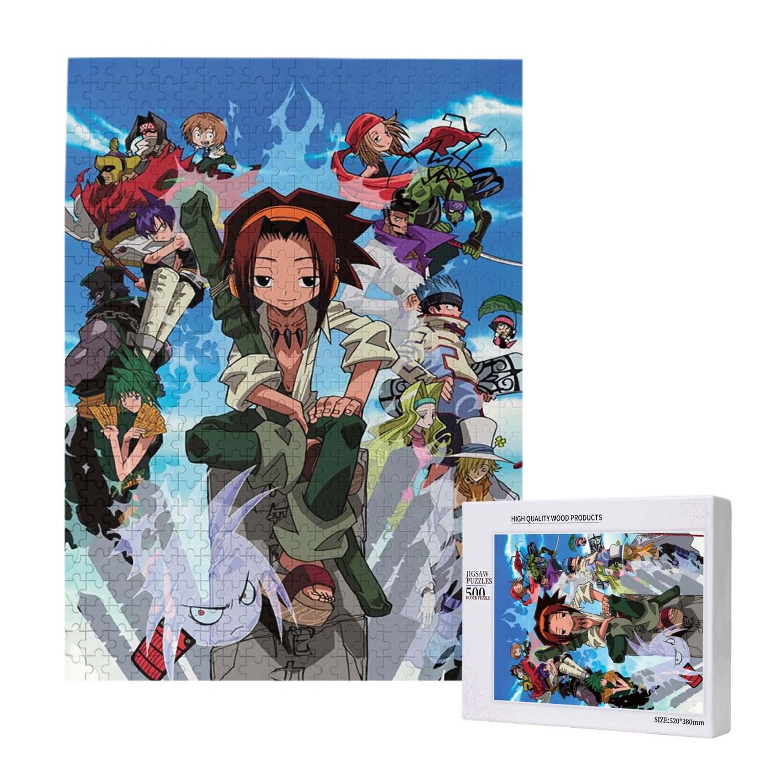 Shaman King Jigsaw Puzzle Interactive Brain Teaser Board Game for ...