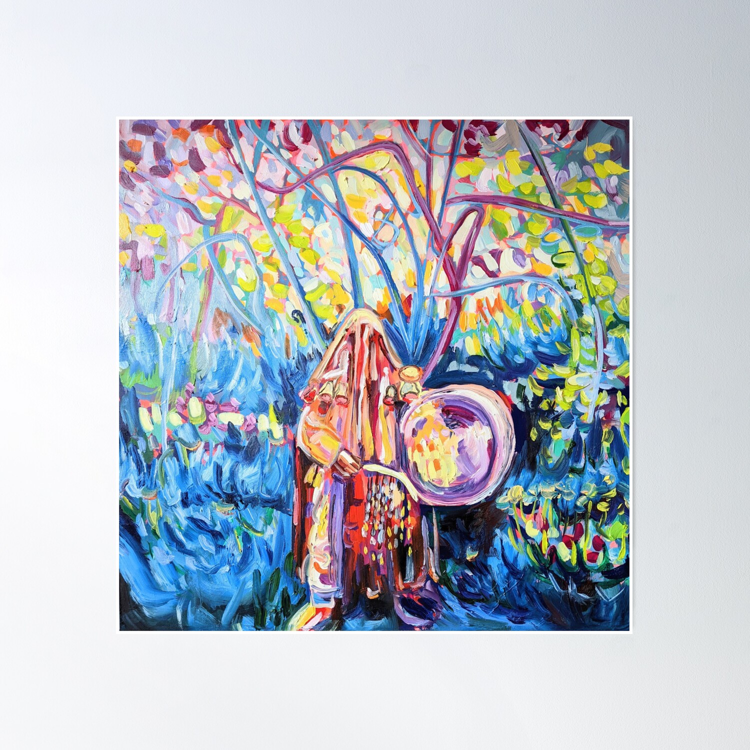 Shaman Poster Wall Art, Modern Wall Decor, 16x16 UNFRAMED - Walmart.com