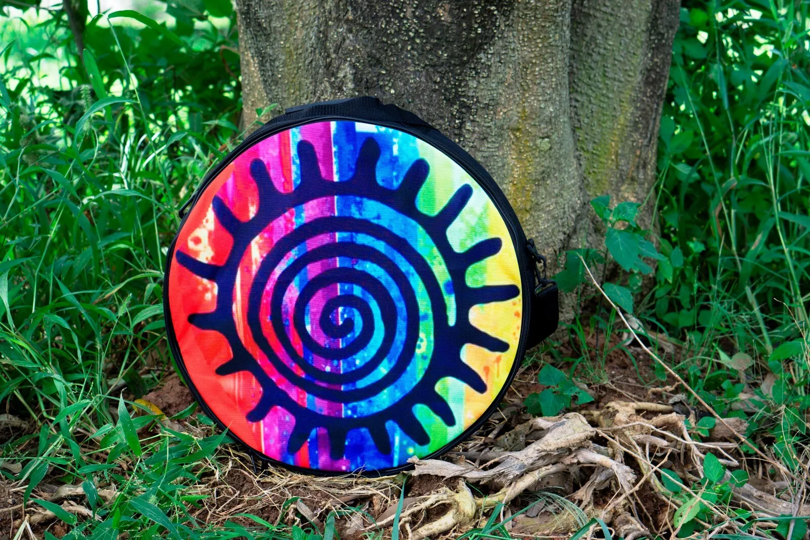 Shamanic Drum Bag, Portable Drum Bag, Drum Carrying Backpack with ...