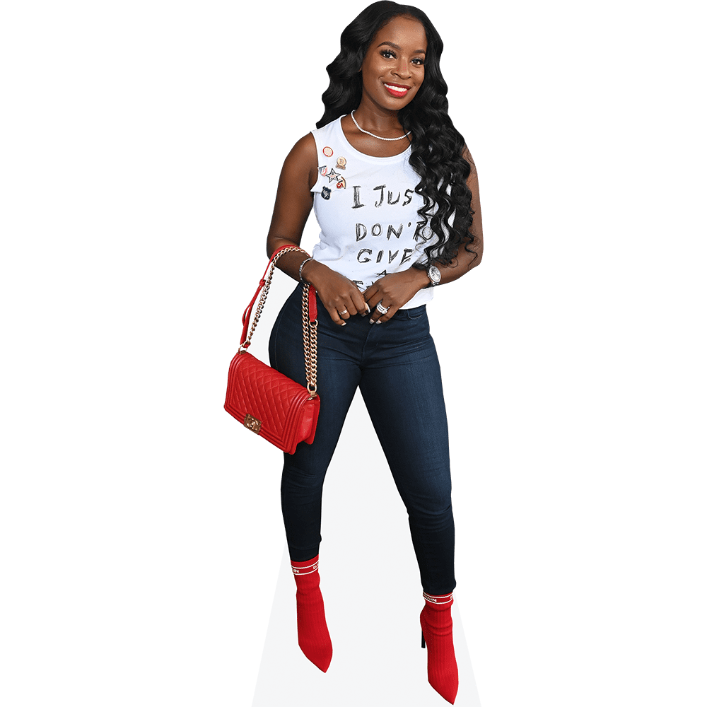 Shamea Morton (Purse) Mini Cardboard Cutout Standee - Walmart.com