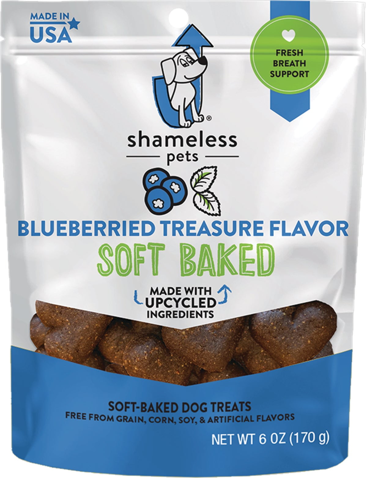 Shameless Pets Shameless Pets Blueberried Treasure Soft Baked Dog Treat ...