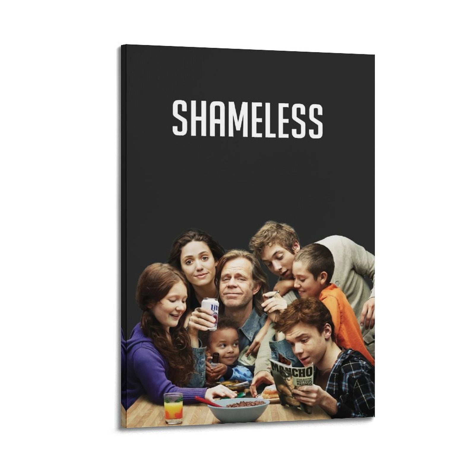 Shameless Poster Wall Art Canvas Aesthetic Music And Movies Decorative ...
