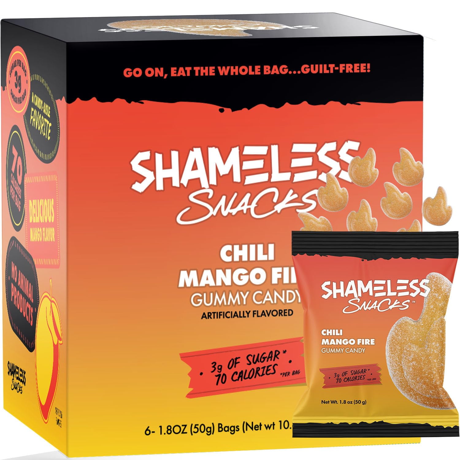 Shameless Snacks - Vegan, Low Sugar, Low Calorie, Keto Gummies (Gluten ...